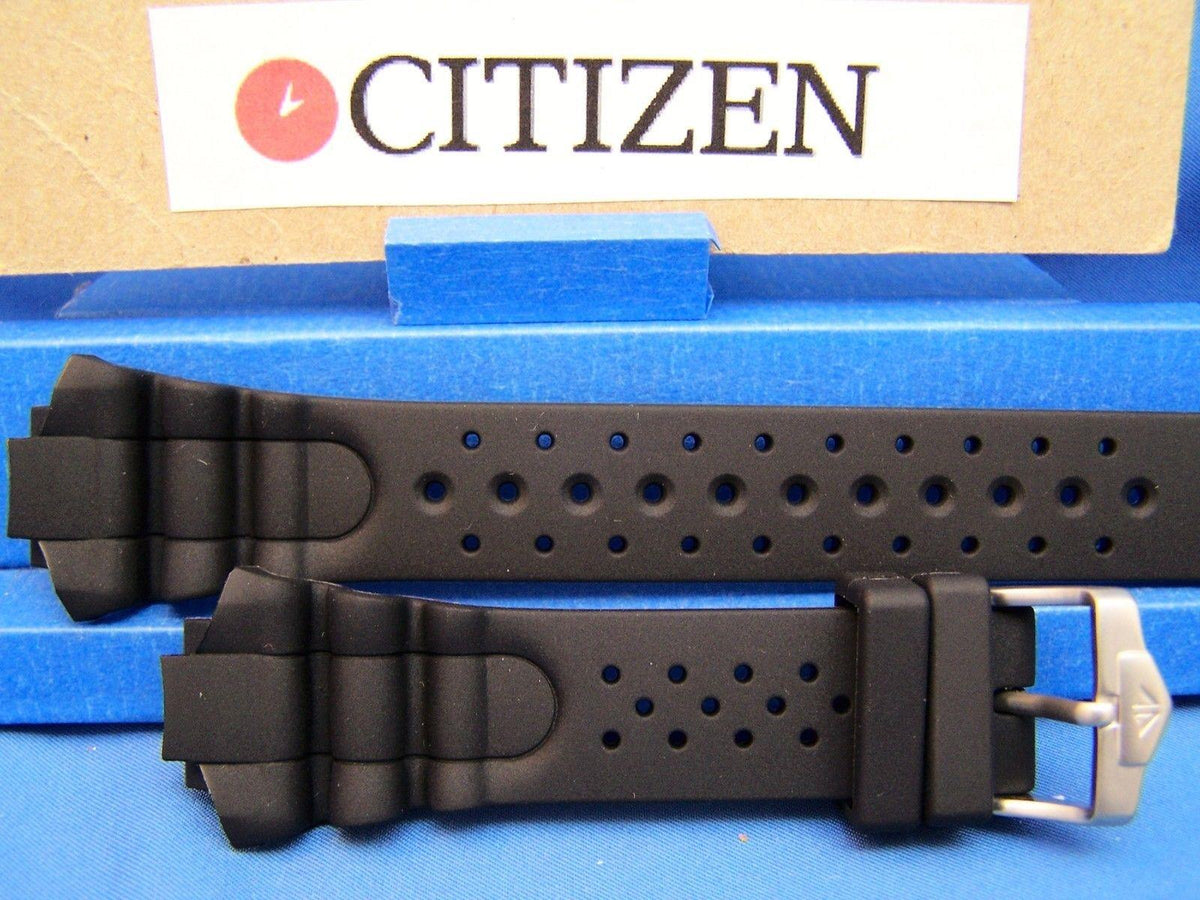Citizen watchband Aqualand Bk Plate # B740-H30440 Rubr – WristWatcher