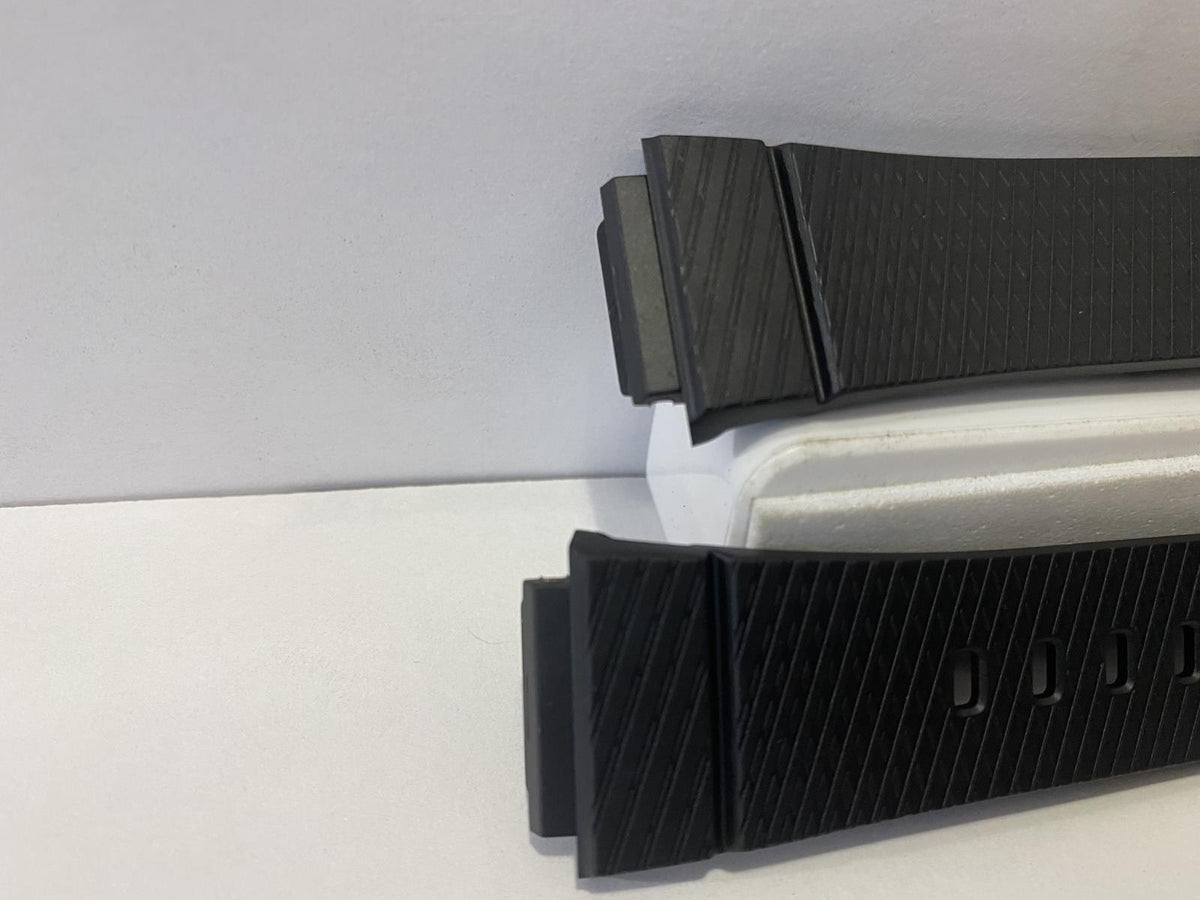 Casio Original Watchband For Model HDC-700. Black Resin Strap.Band ...